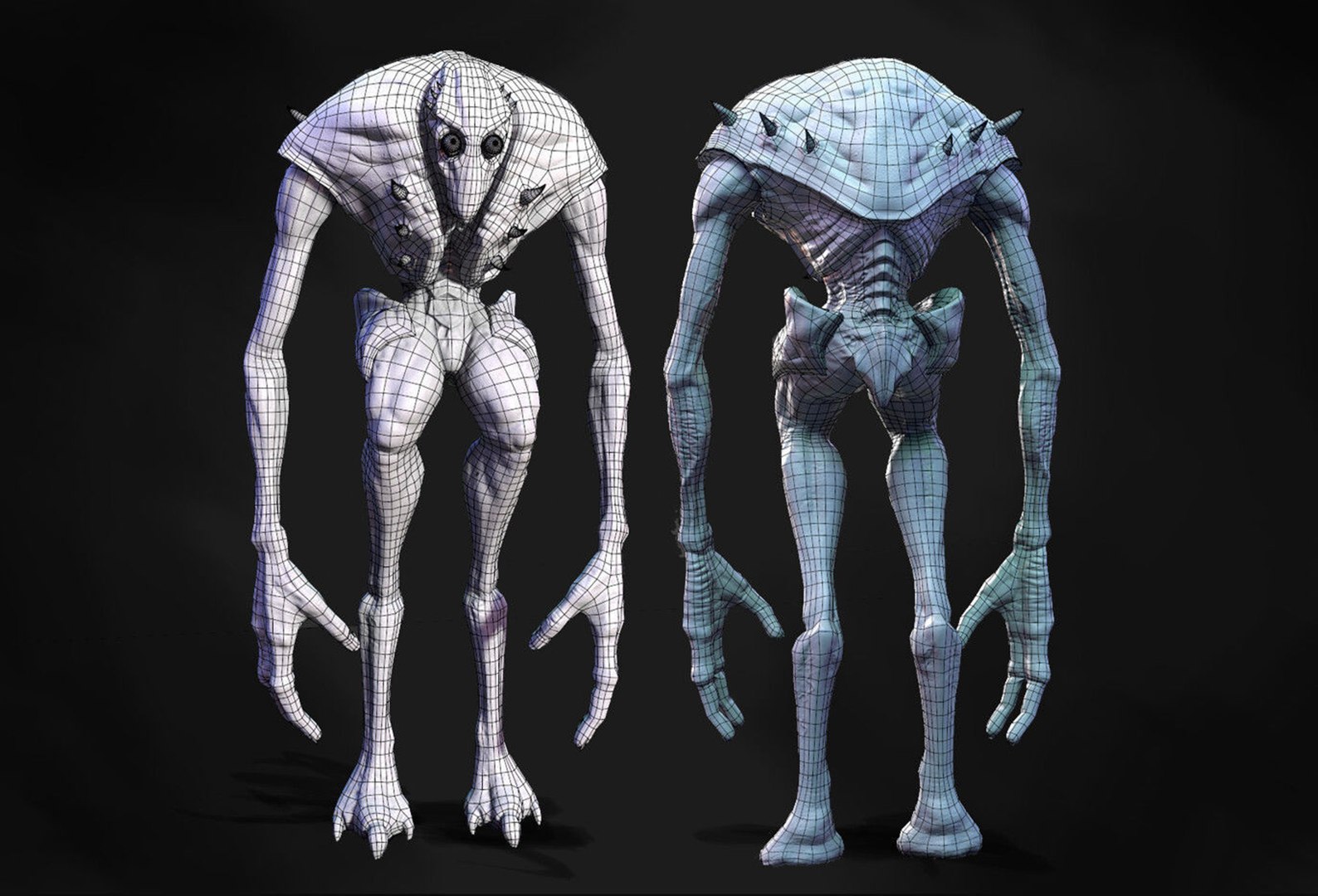 3D Crustacean Alien Creature - TurboSquid 2278837