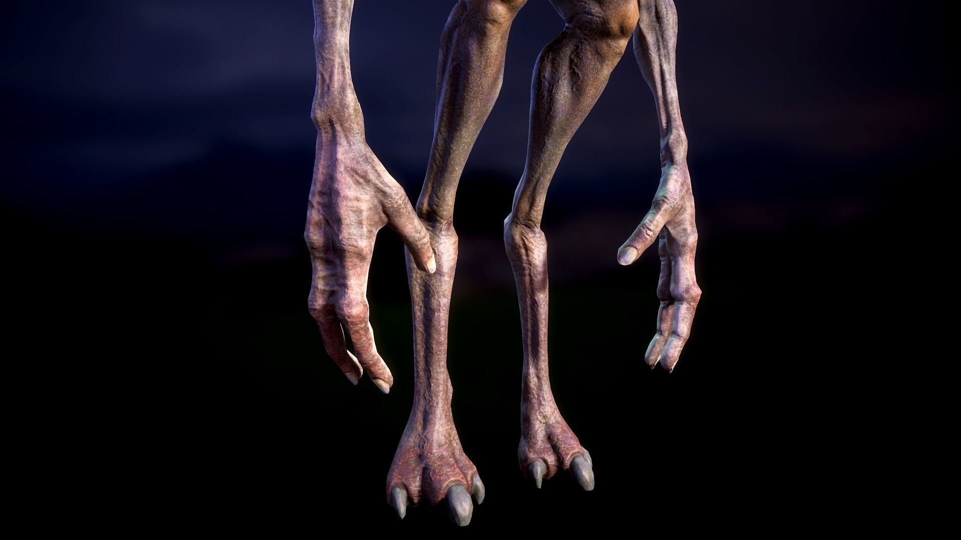 3D Crustacean Alien Creature - TurboSquid 2278837