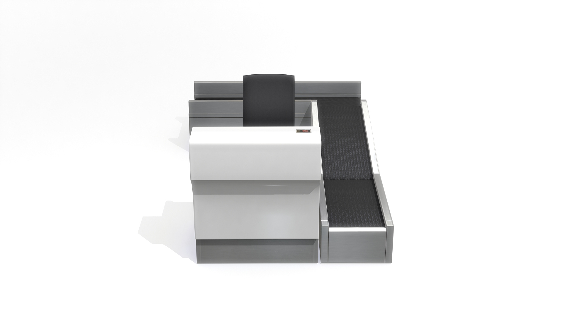 3D Airport Check-In Desk 1 Model - TurboSquid 1983992