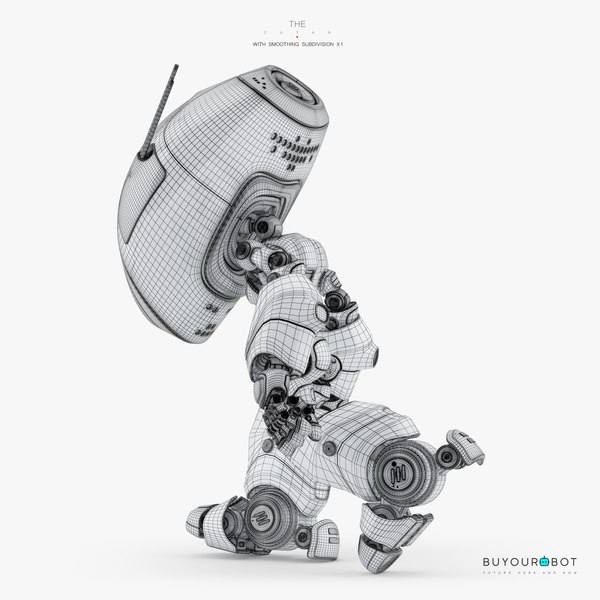 modelo 3d Robot malo - TurboSquid 1235757
