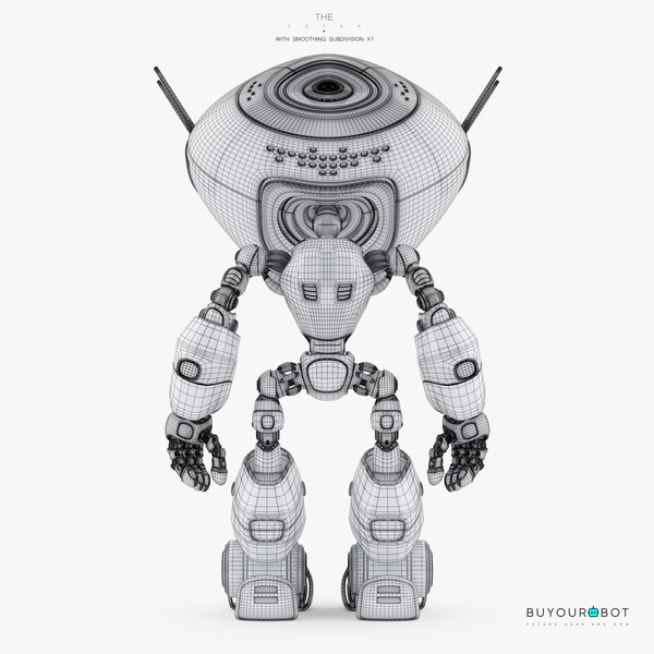 modelo 3d Robot malo - TurboSquid 1235757