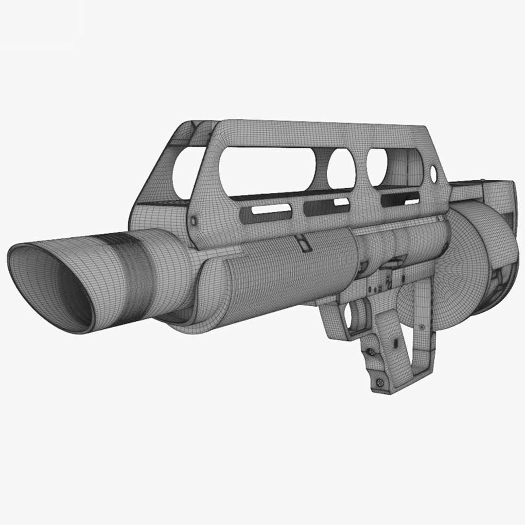 Pancor Jackhammer 3D Model - TurboSquid 1595931