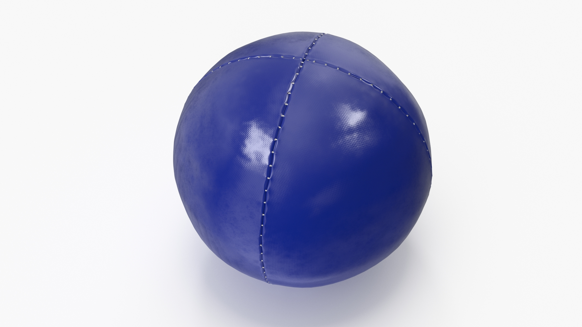 3D Circus Ball Blue Model - TurboSquid 2294290