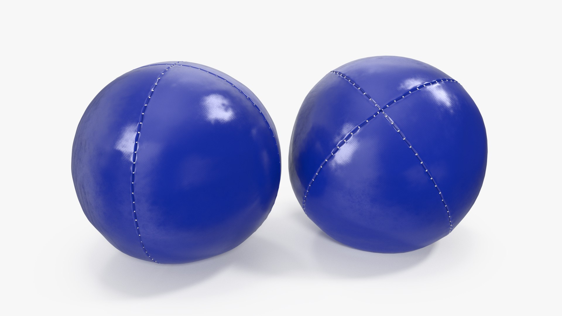3D Circus Ball Blue Model - TurboSquid 2294290