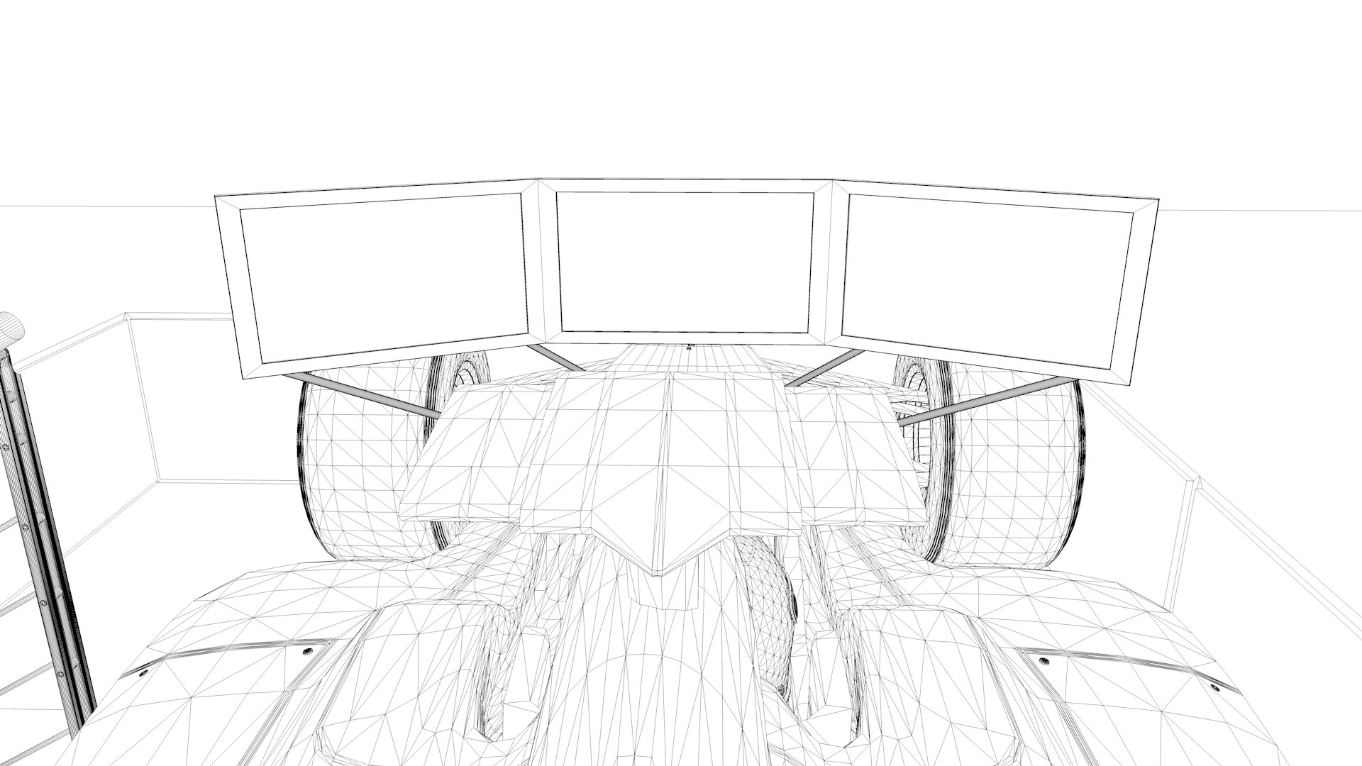 Racing Simulator 3D Model - TurboSquid 1623208