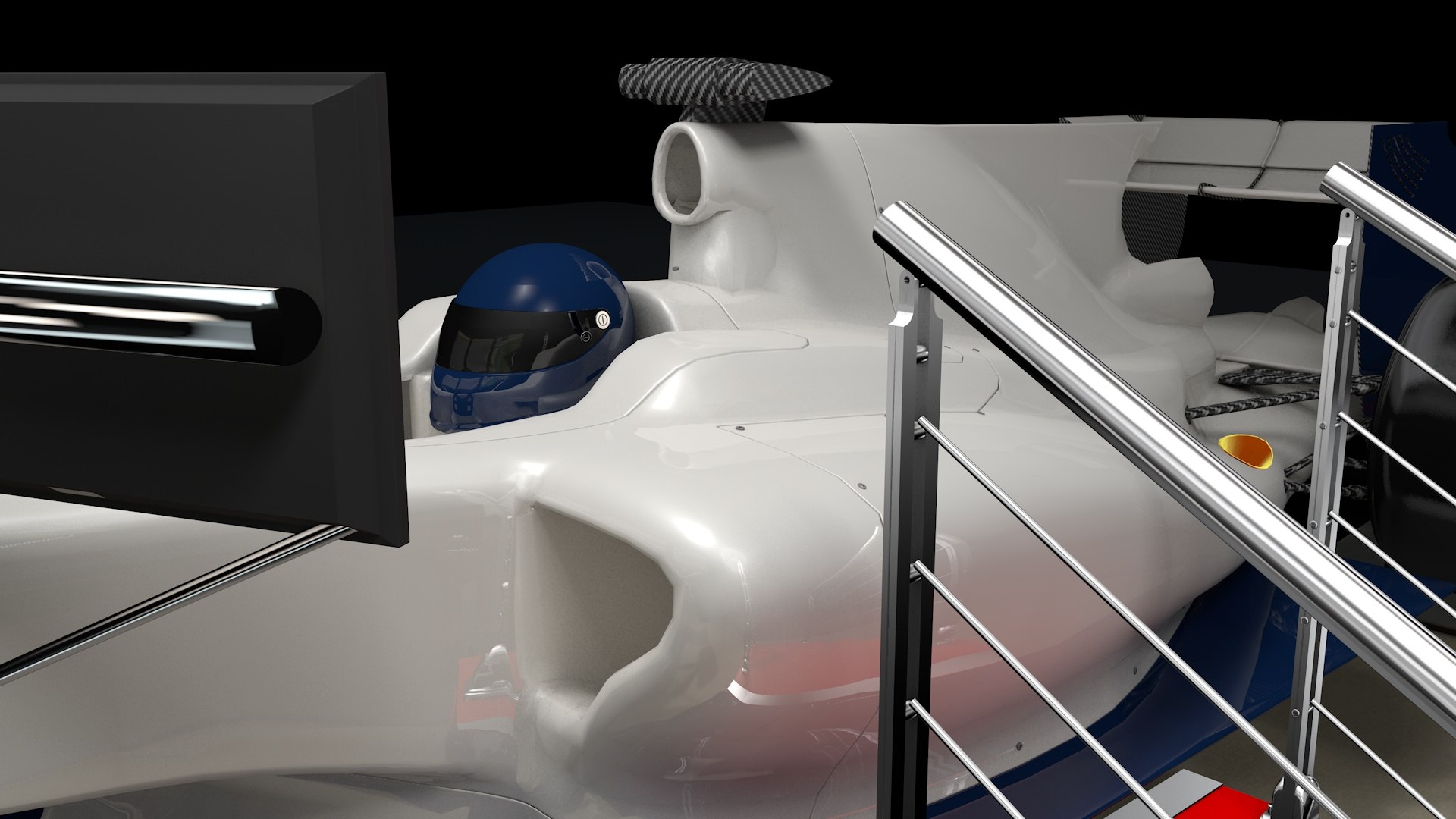 Racing Simulator 3D Model - TurboSquid 1623208