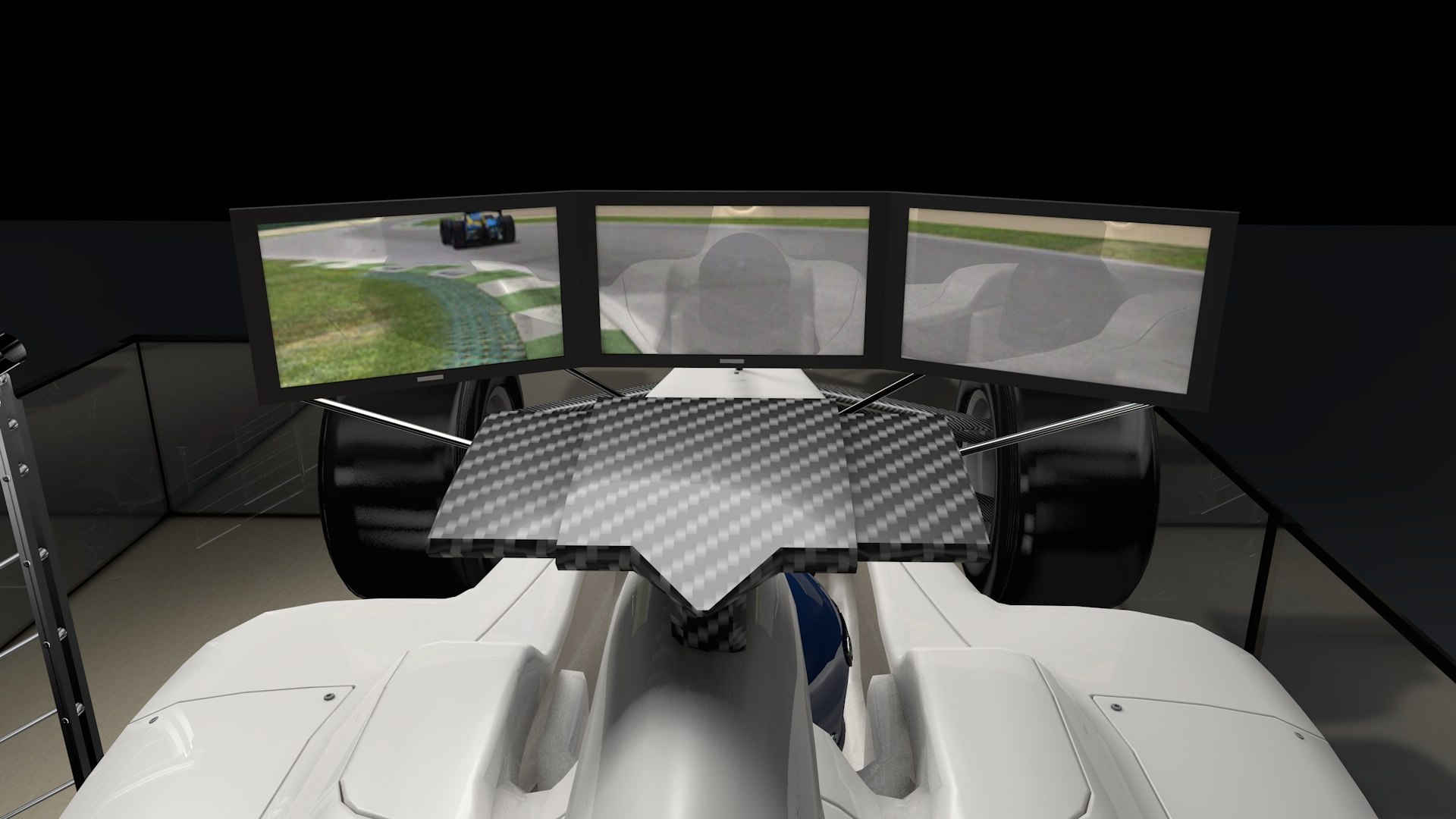 Racing Simulator 3D Model - TurboSquid 1623208