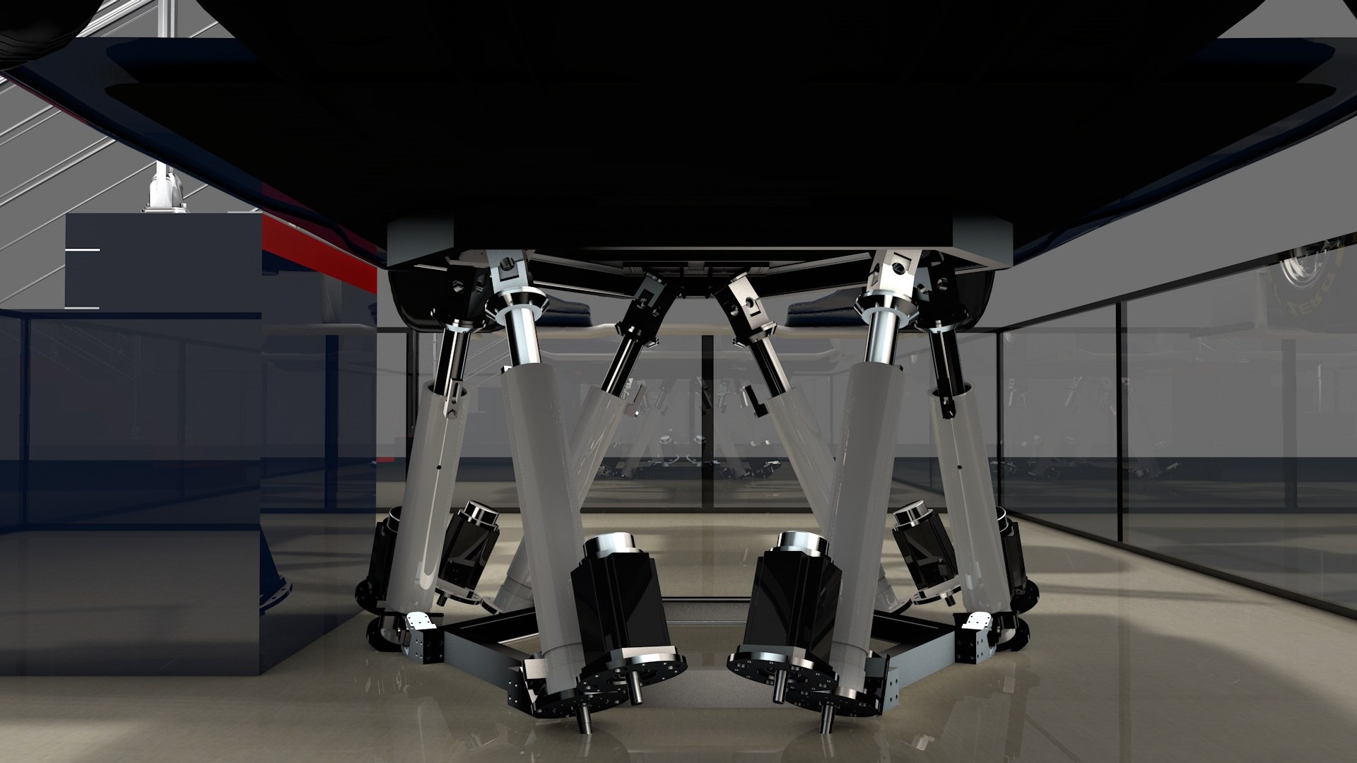 Racing Simulator 3D Model - TurboSquid 1623208