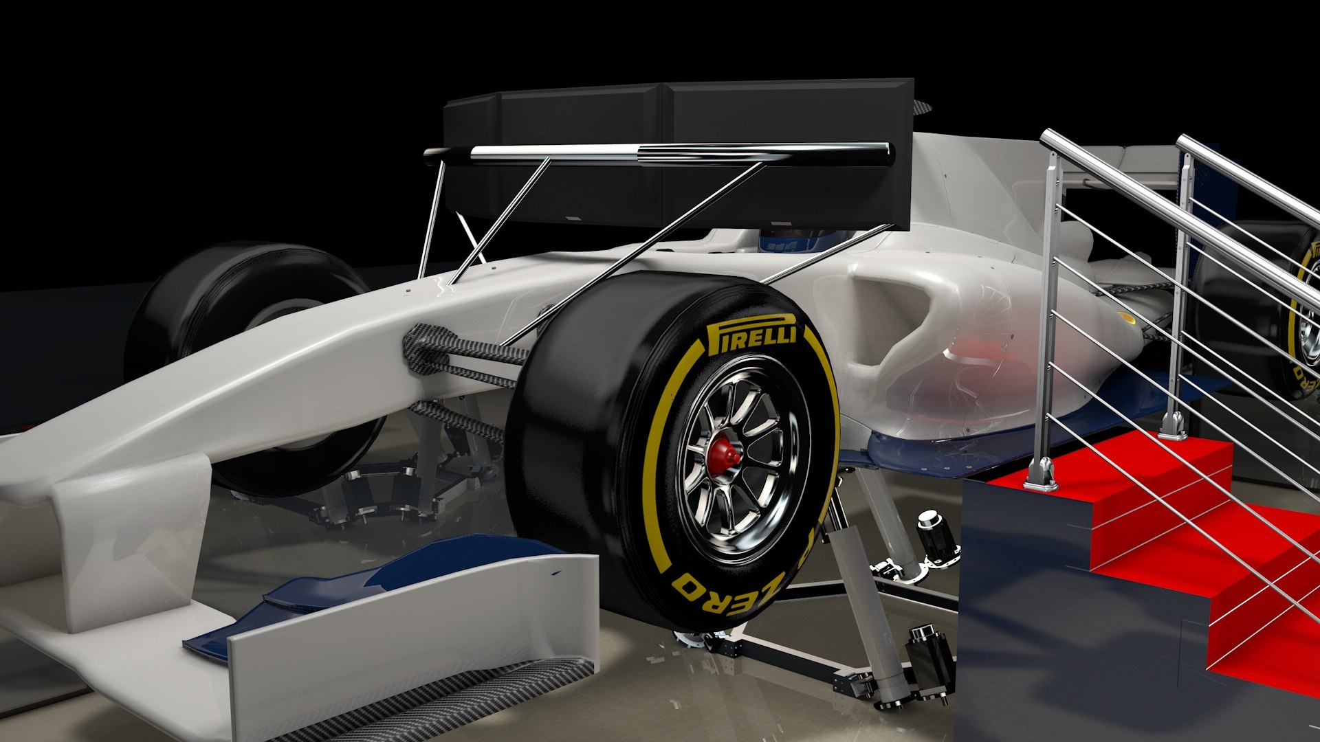 Racing Simulator 3D Model - TurboSquid 1623208
