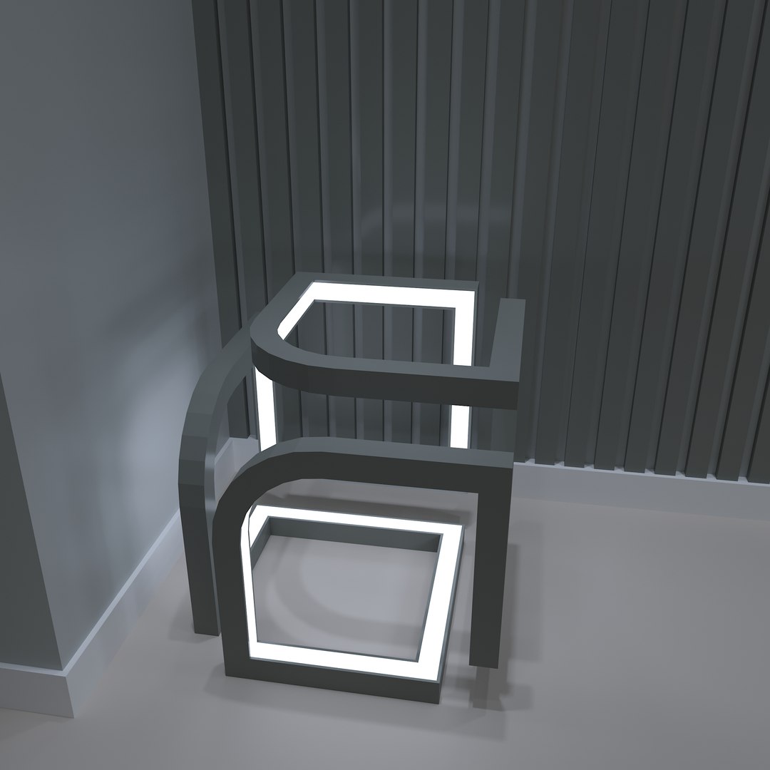 3D Lighting Interior Coridor Model - TurboSquid 1401832