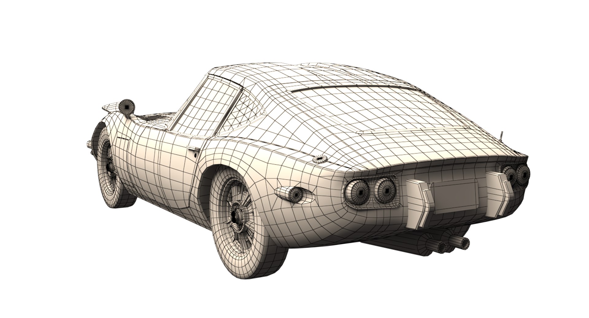 Toyota 2000gt 1969 3D Model - TurboSquid 1229684