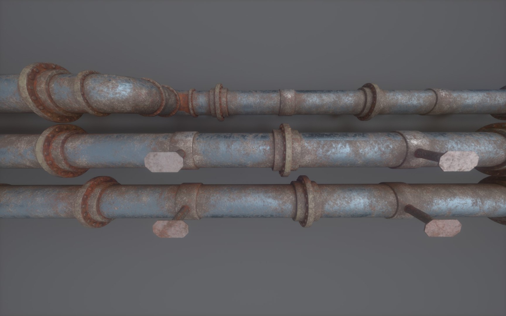 Rusty Sewer Pipes 3D Model - TurboSquid 2124183