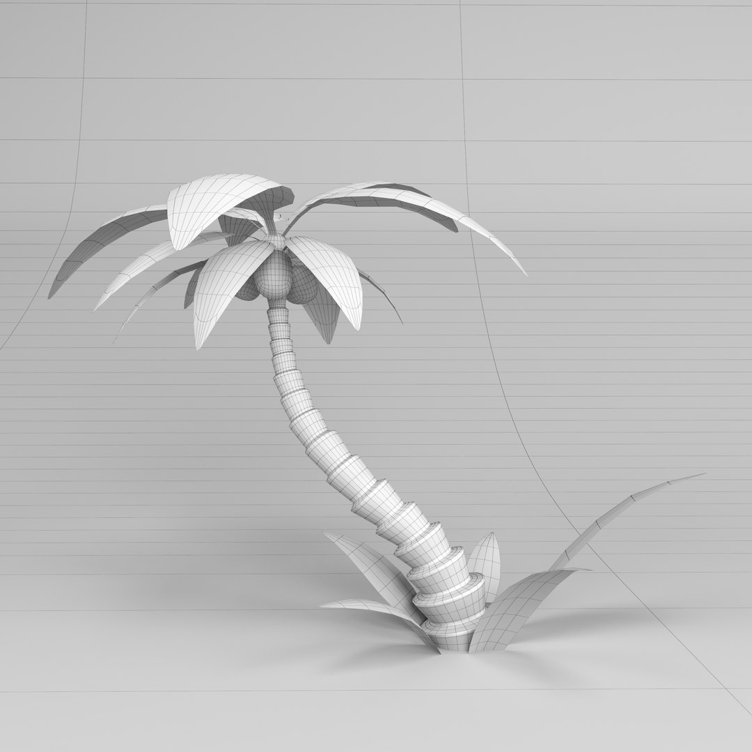 Palm Tree Model - TurboSquid 1789545