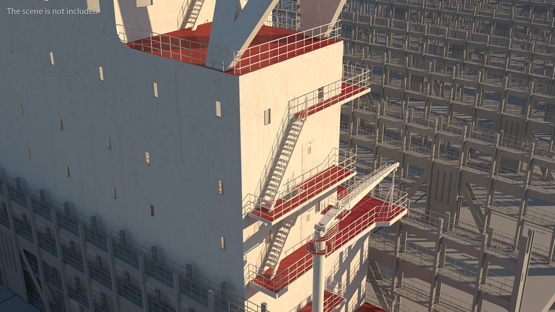 3D Cargo Ship Deckhouse - TurboSquid 1780515