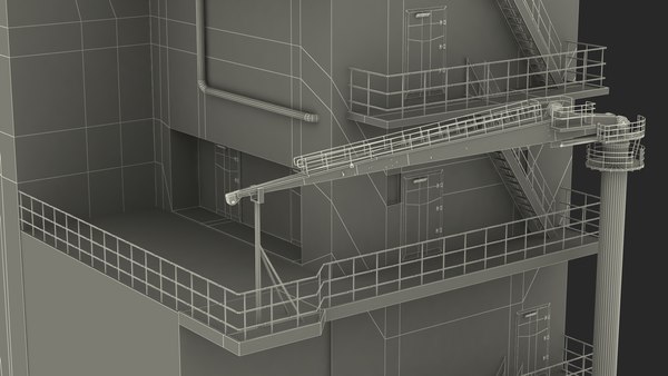 3D Cargo Ship Deckhouse - TurboSquid 1780515