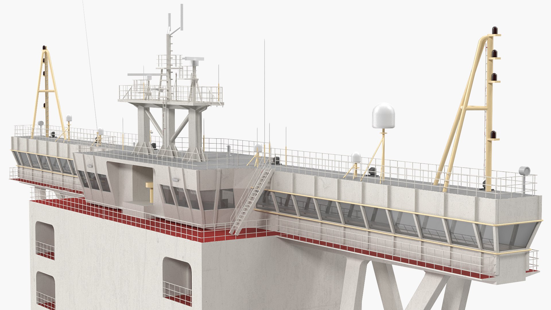 3D Cargo Ship Deckhouse - TurboSquid 1780515