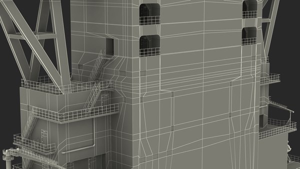 3D Cargo Ship Deckhouse - TurboSquid 1780515