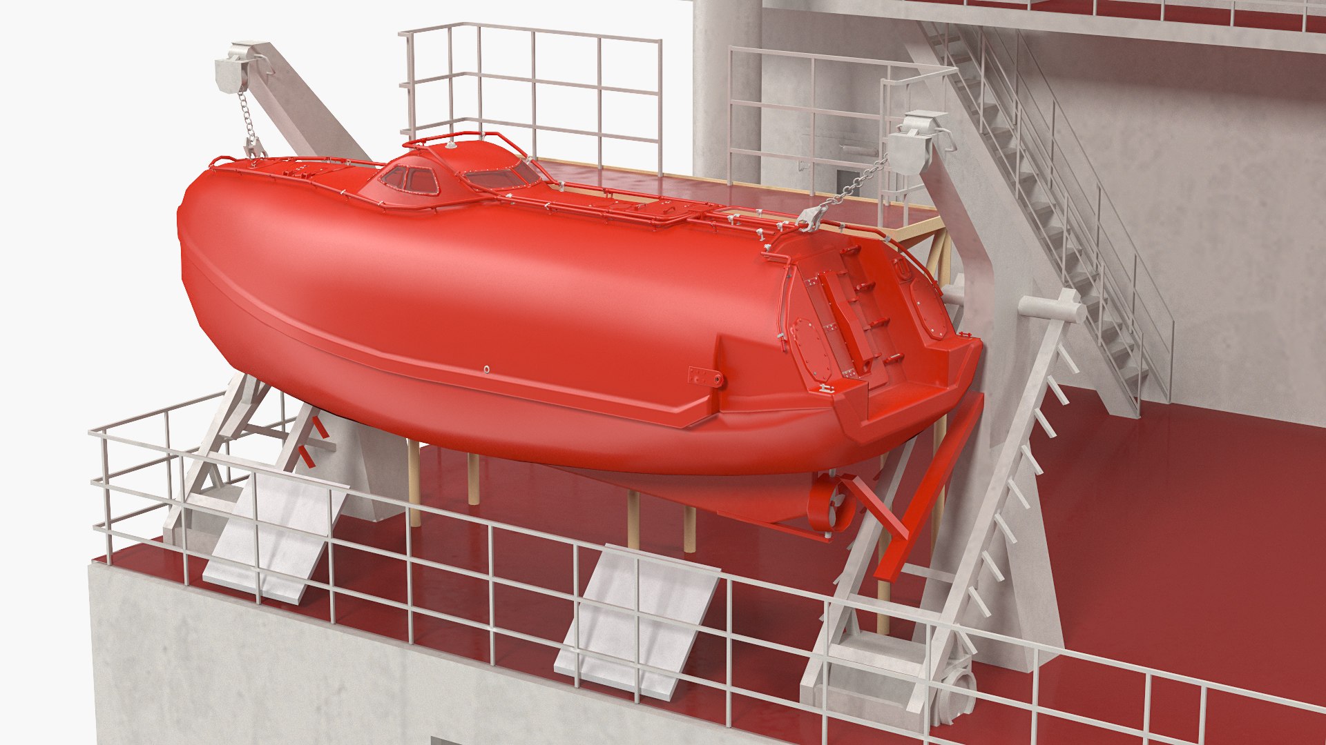 3D Cargo Ship Deckhouse - TurboSquid 1780515