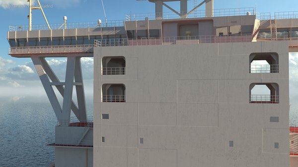 3D Cargo Ship Deckhouse - TurboSquid 1780515