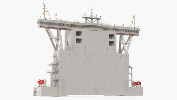 3D Cargo Ship Deckhouse - TurboSquid 1780515
