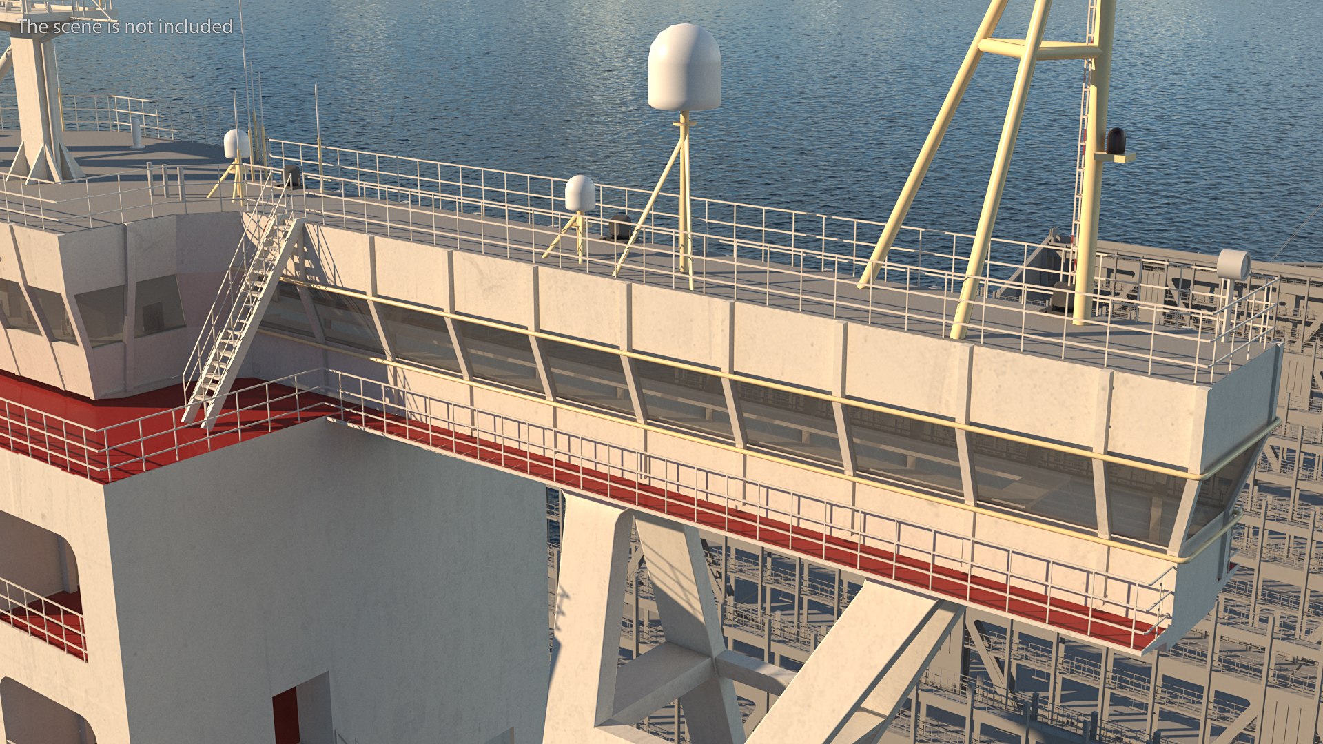 3D Cargo Ship Deckhouse - TurboSquid 1780515