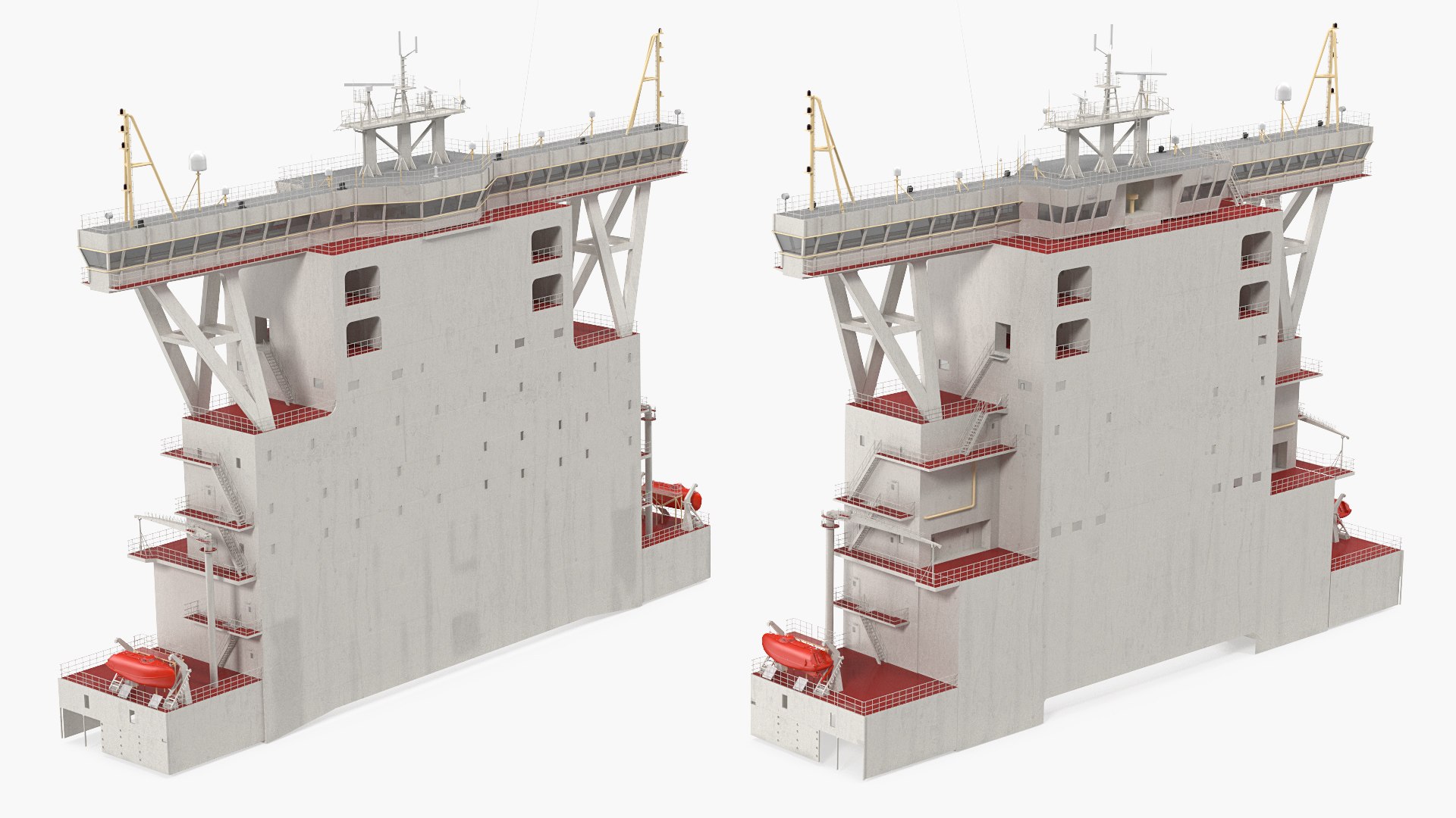 3D Cargo Ship Deckhouse - TurboSquid 1780515