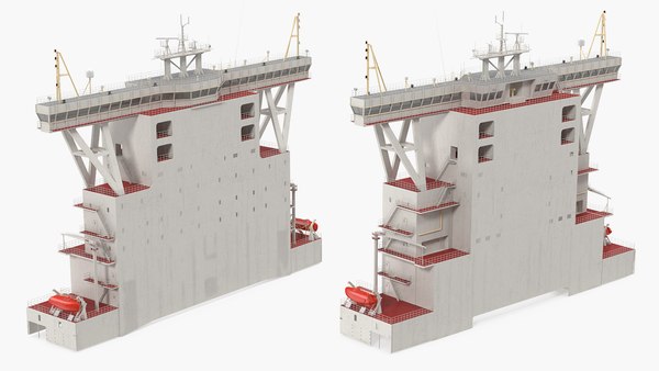 Convés do navio de carga Modelo 3D - TurboSquid 1780515