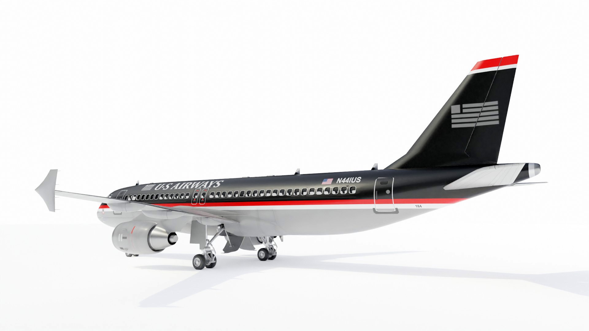 3ds max airbus a320 airways aircraft