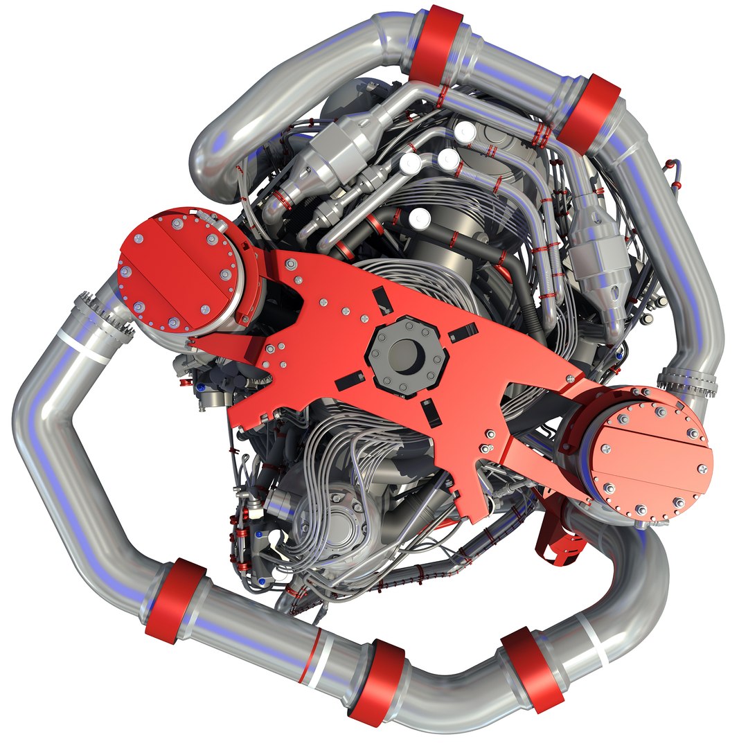Rs-25 Space Shuttle Engine Model - TurboSquid 1152303