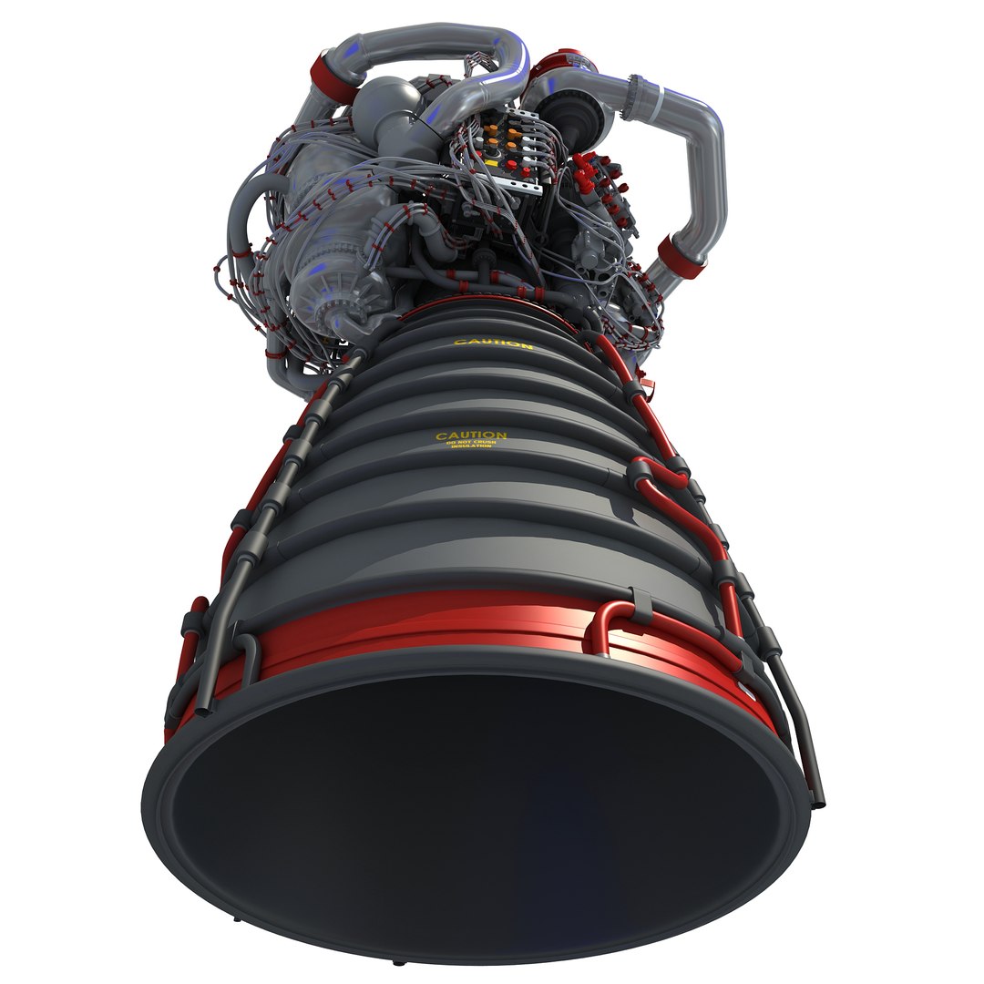 Rs-25 Space Shuttle Engine Model - TurboSquid 1152303