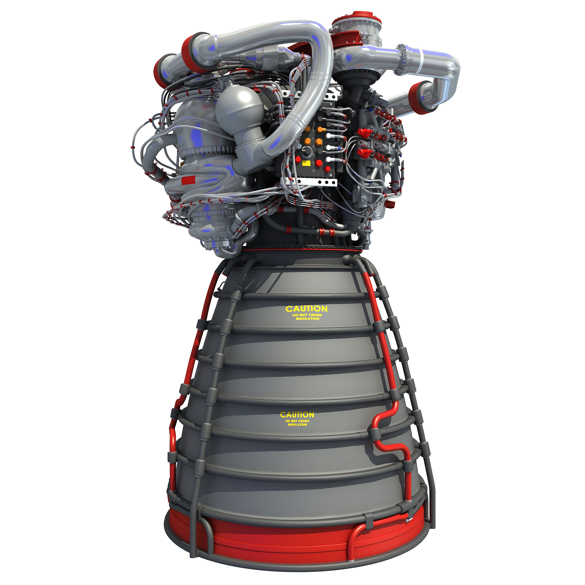 Rs-25 space shuttle engine model - TurboSquid 1152303