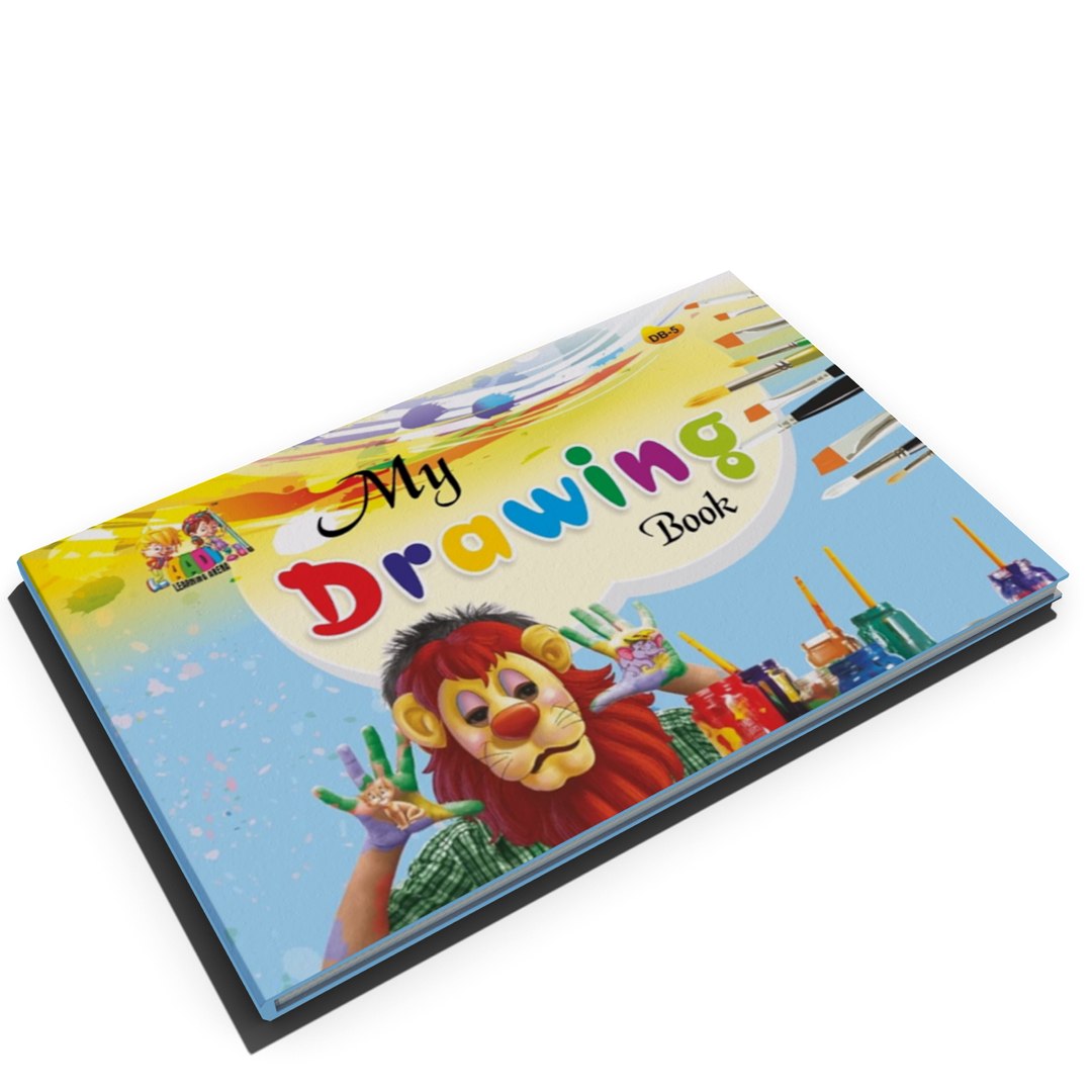 3D Drawing Book Model - TurboSquid 2088428