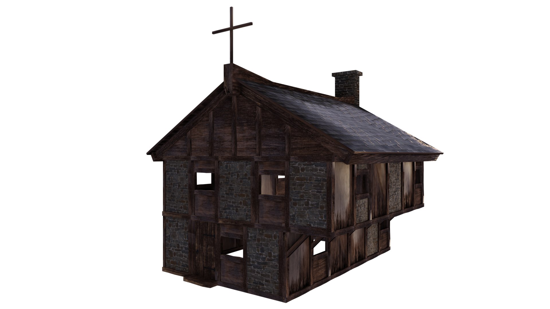 3D Medieval Village Asset - TurboSquid 2135681
