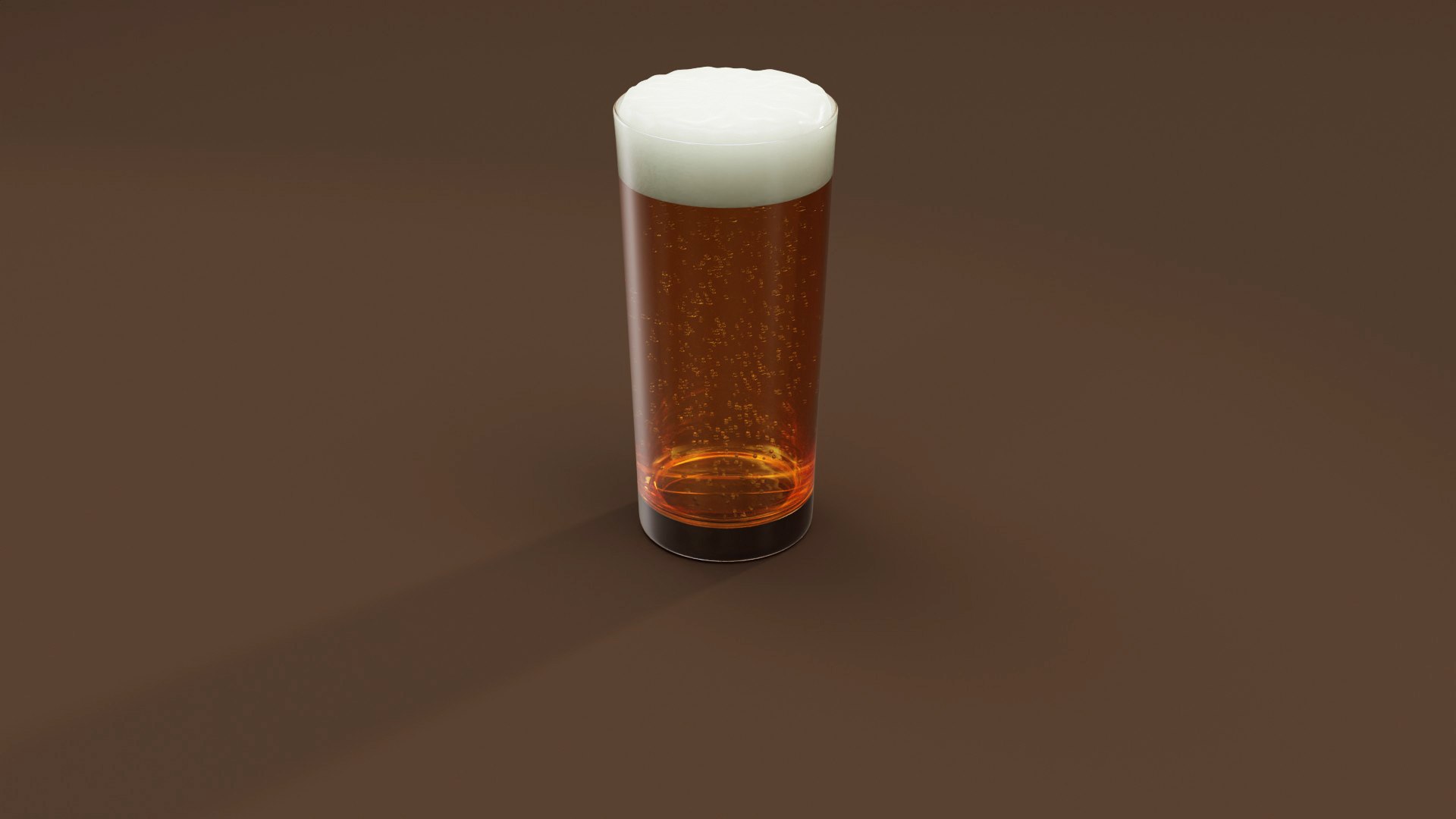 3D beer drink glass - TurboSquid 1677422
