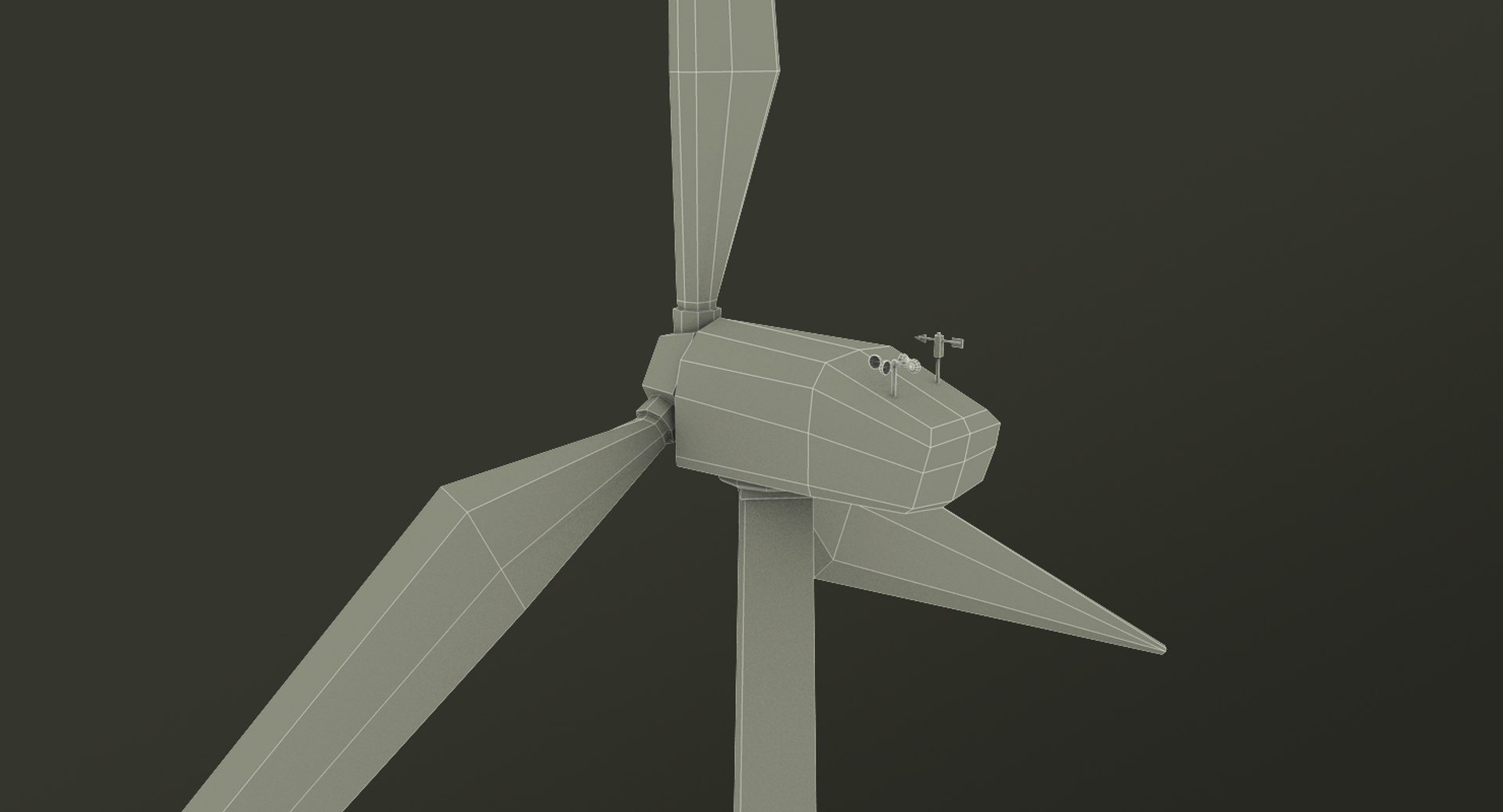 3d Wind Turbine Model