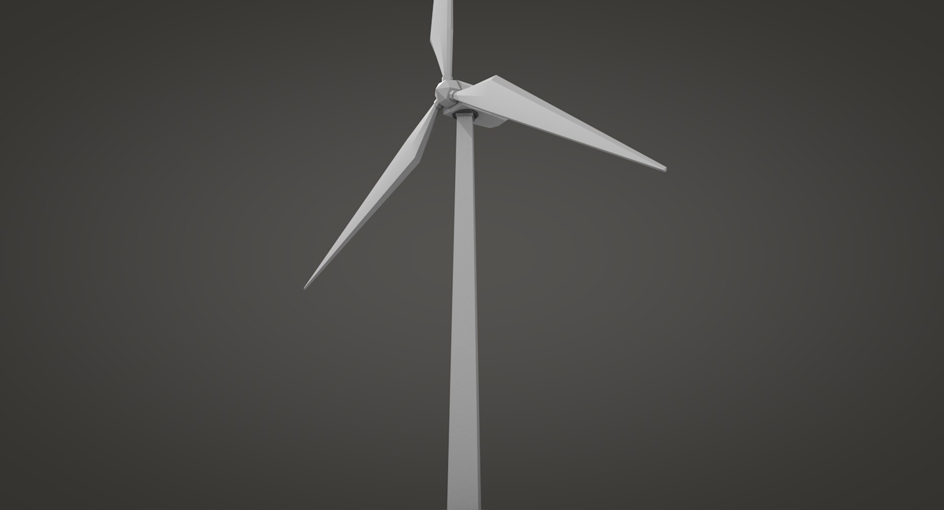 3d Wind Turbine Model