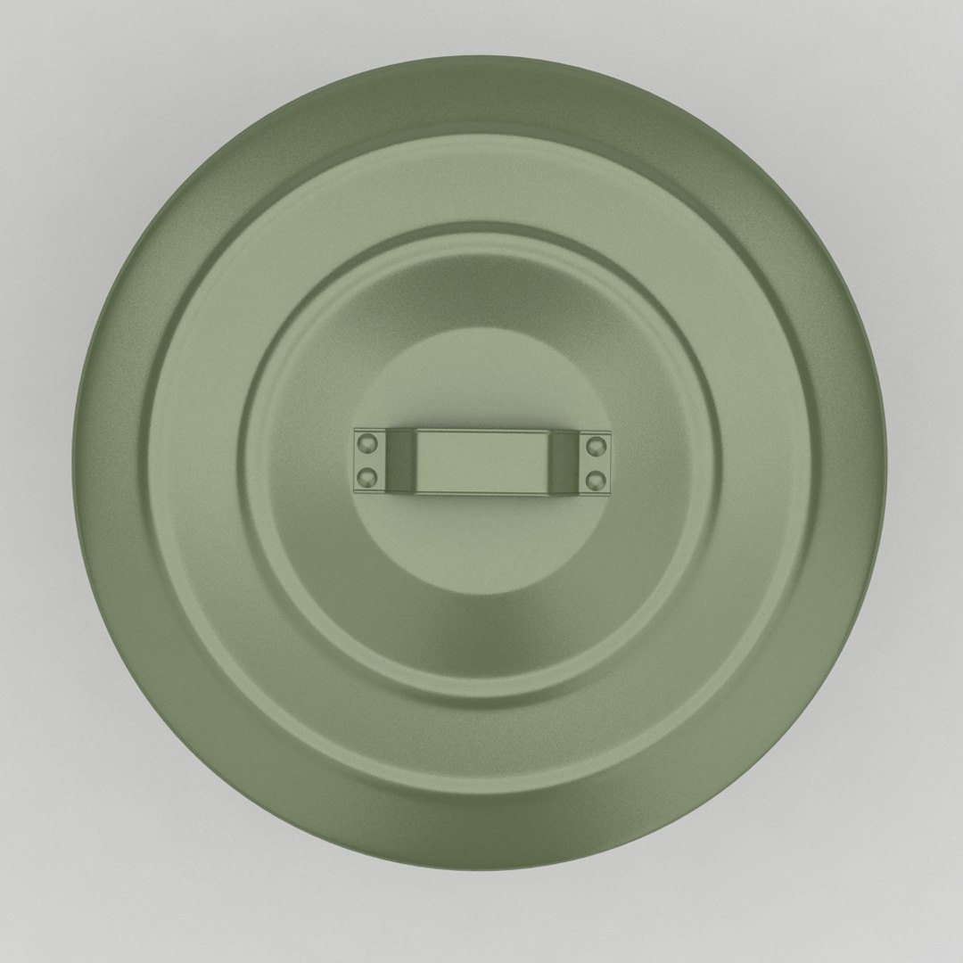 Dustbin Barrel 3d Max