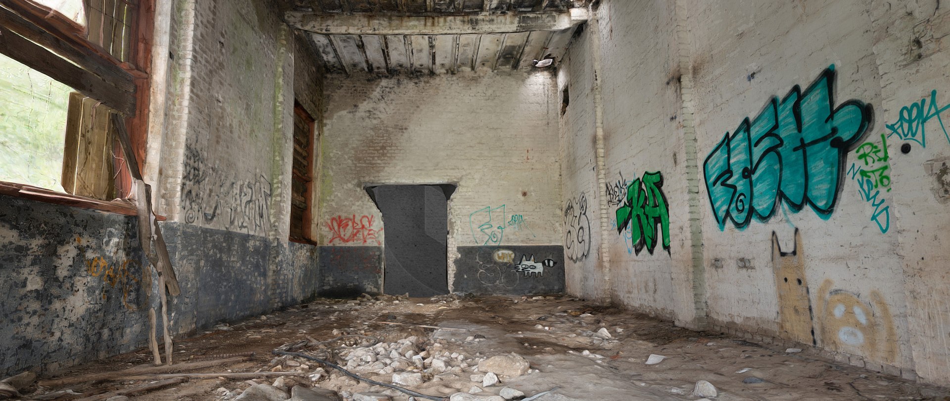 Gruseliger verlassener Raum 3D-Scan 3D-Modell - TurboSquid 1954306