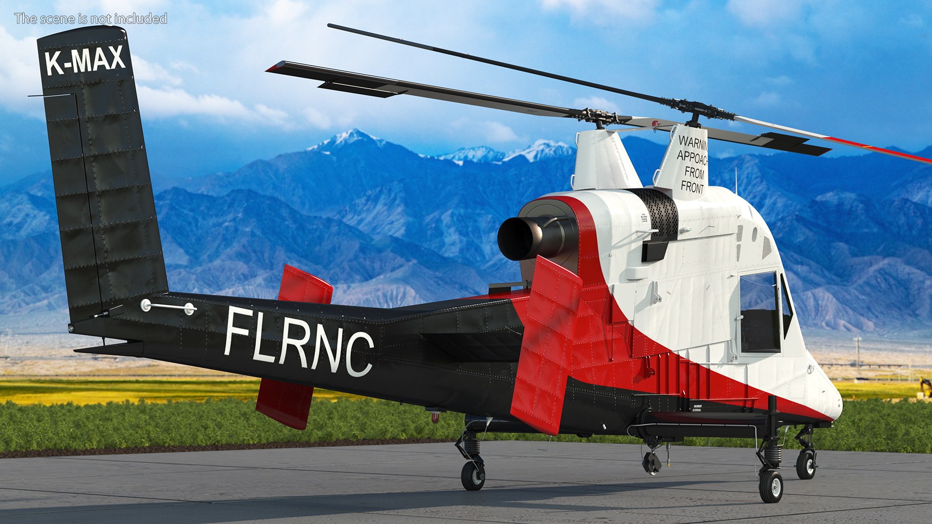 3D model Kaman K Max K1200 Rigged - TurboSquid 1808649