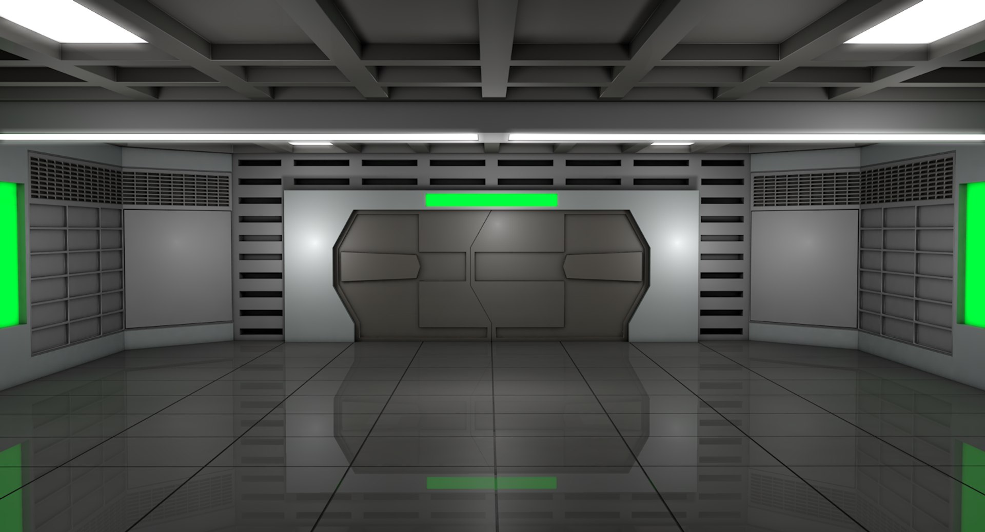 3D Sci Fi Room Model - TurboSquid 1591162