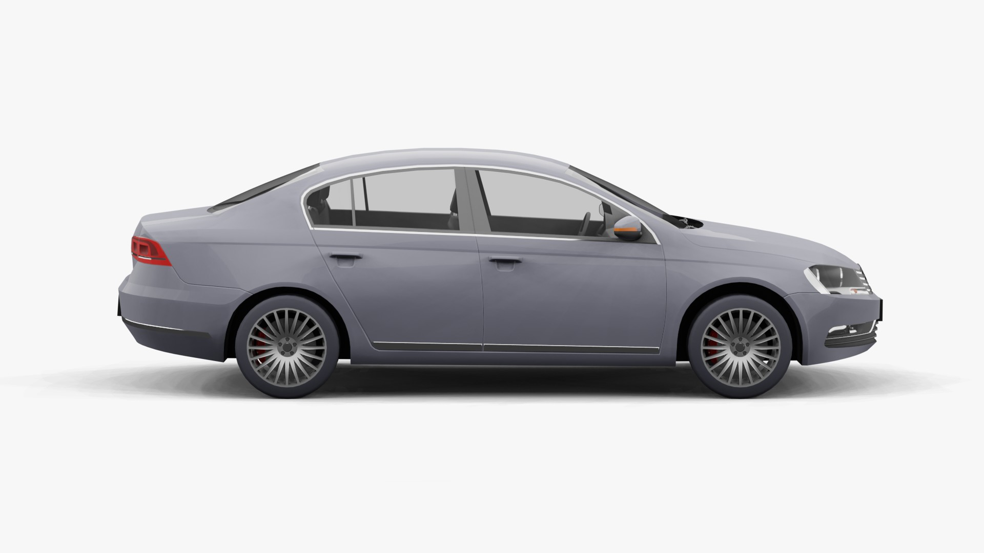 3D Volkswagen Passat 2011 Lowpoly Model - TurboSquid 1992505