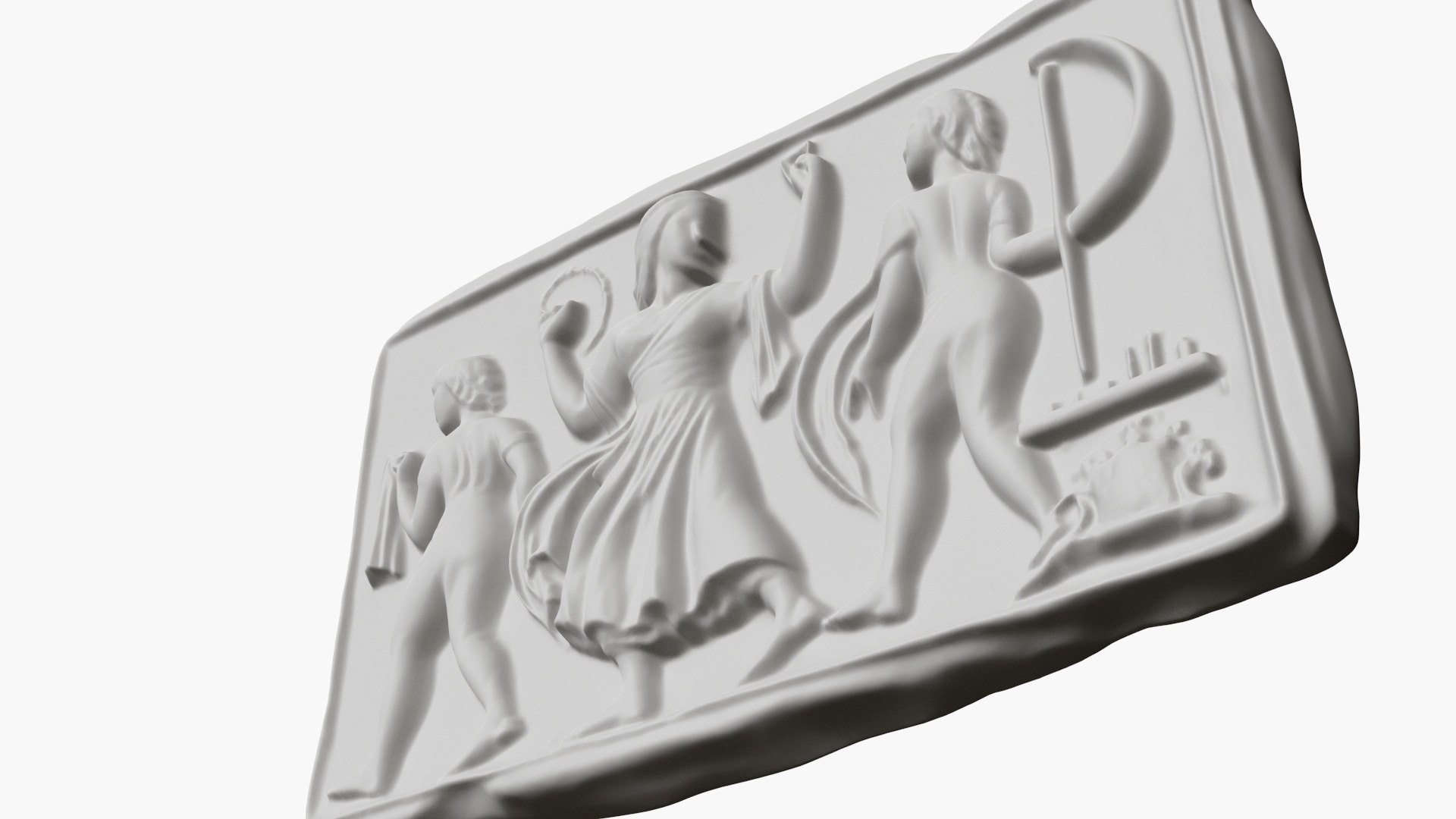 3D Greek Artifact 2 Model - TurboSquid 2292547