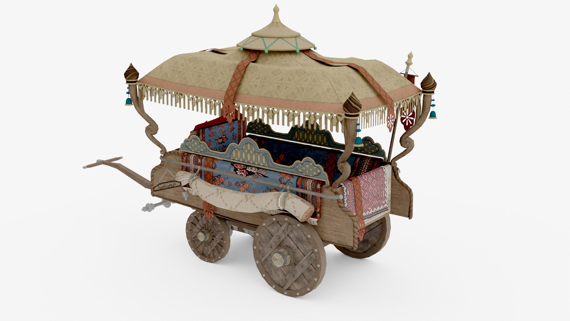 Carriage 3D model - TurboSquid 2111431