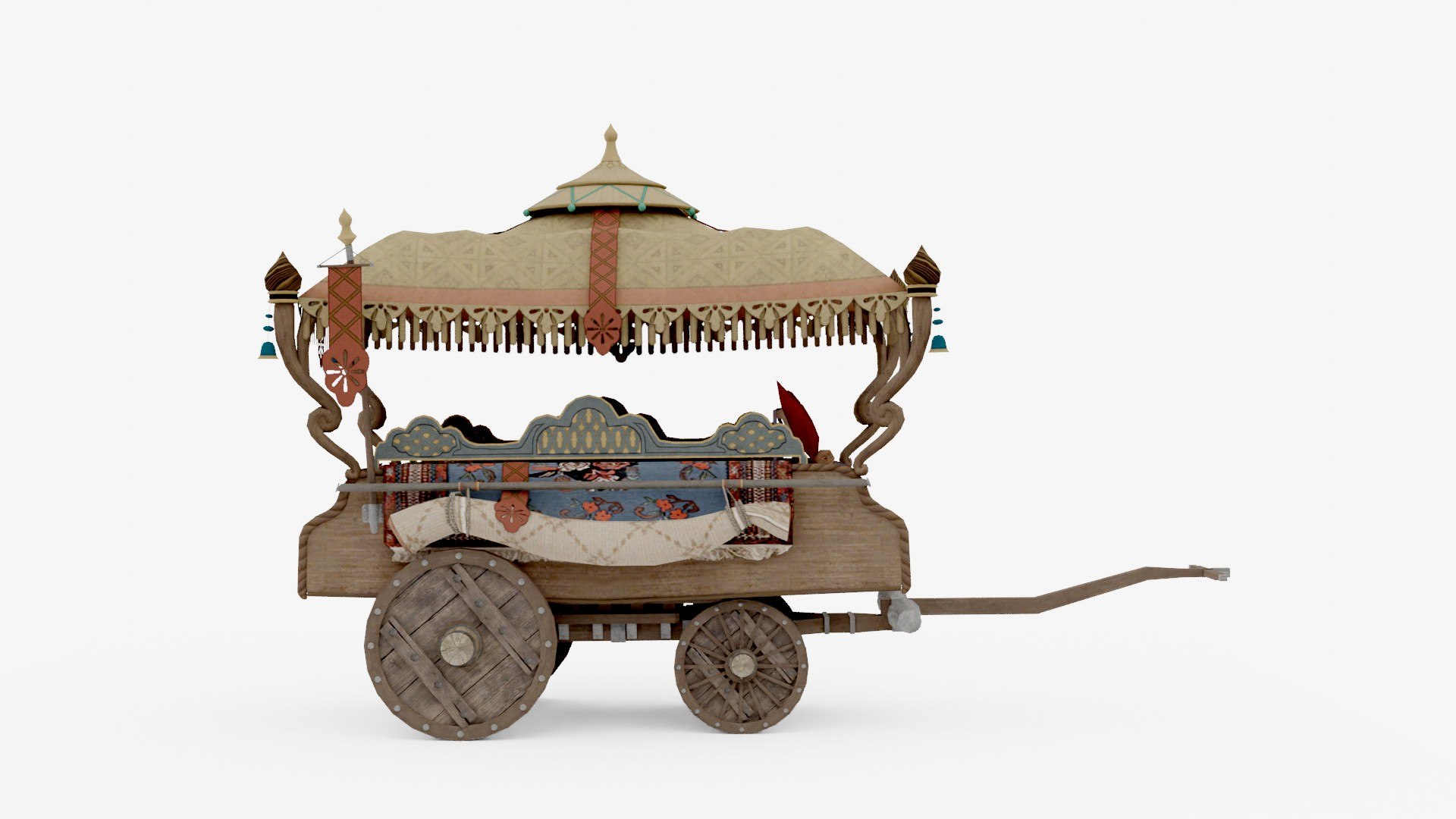 Carriage 3D model - TurboSquid 2111431