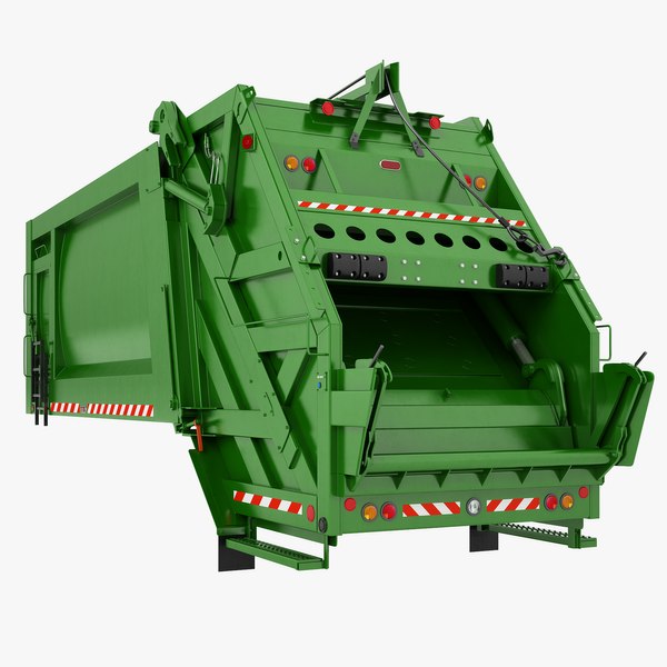 3D model Garbage Truck Cabin 01 - TurboSquid 1810371