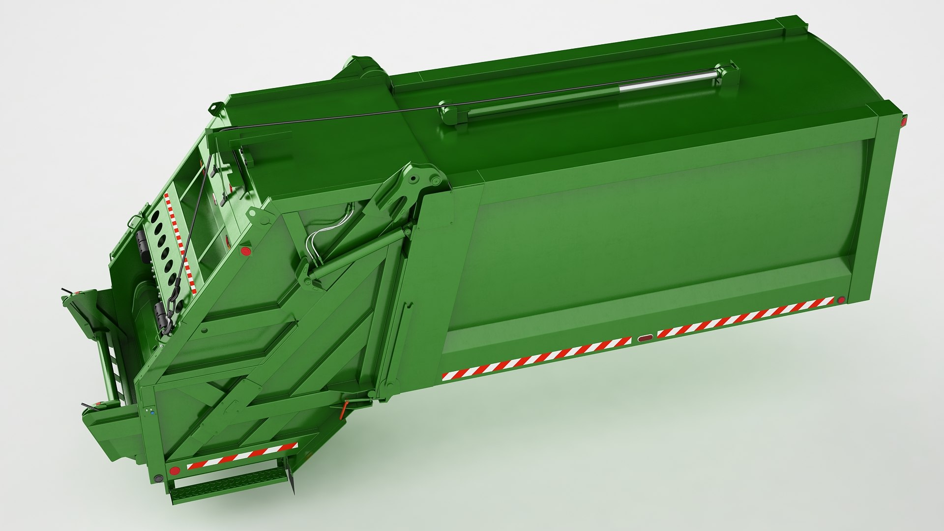 3D Model Garbage Truck Cabin 01 - TurboSquid 1810371