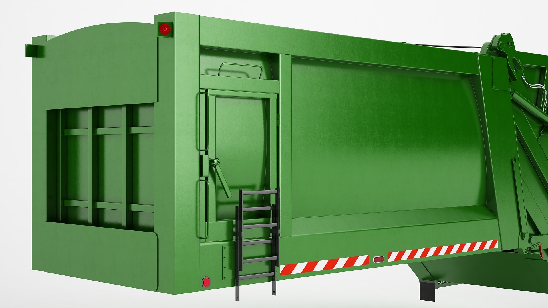 3D model Garbage Truck Cabin 01 - TurboSquid 1810371