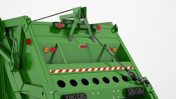 3D model Garbage Truck Cabin 01 - TurboSquid 1810371