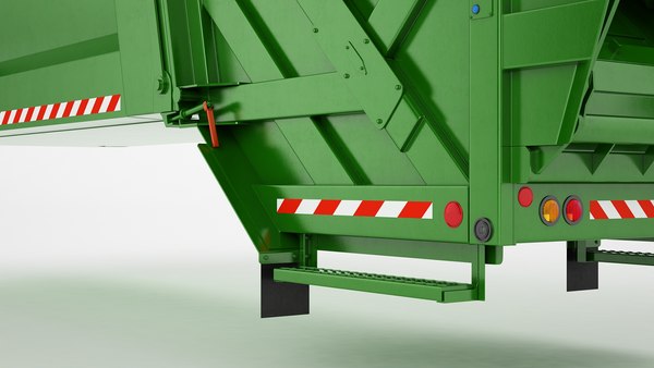 3D model Garbage Truck Cabin 01 - TurboSquid 1810371