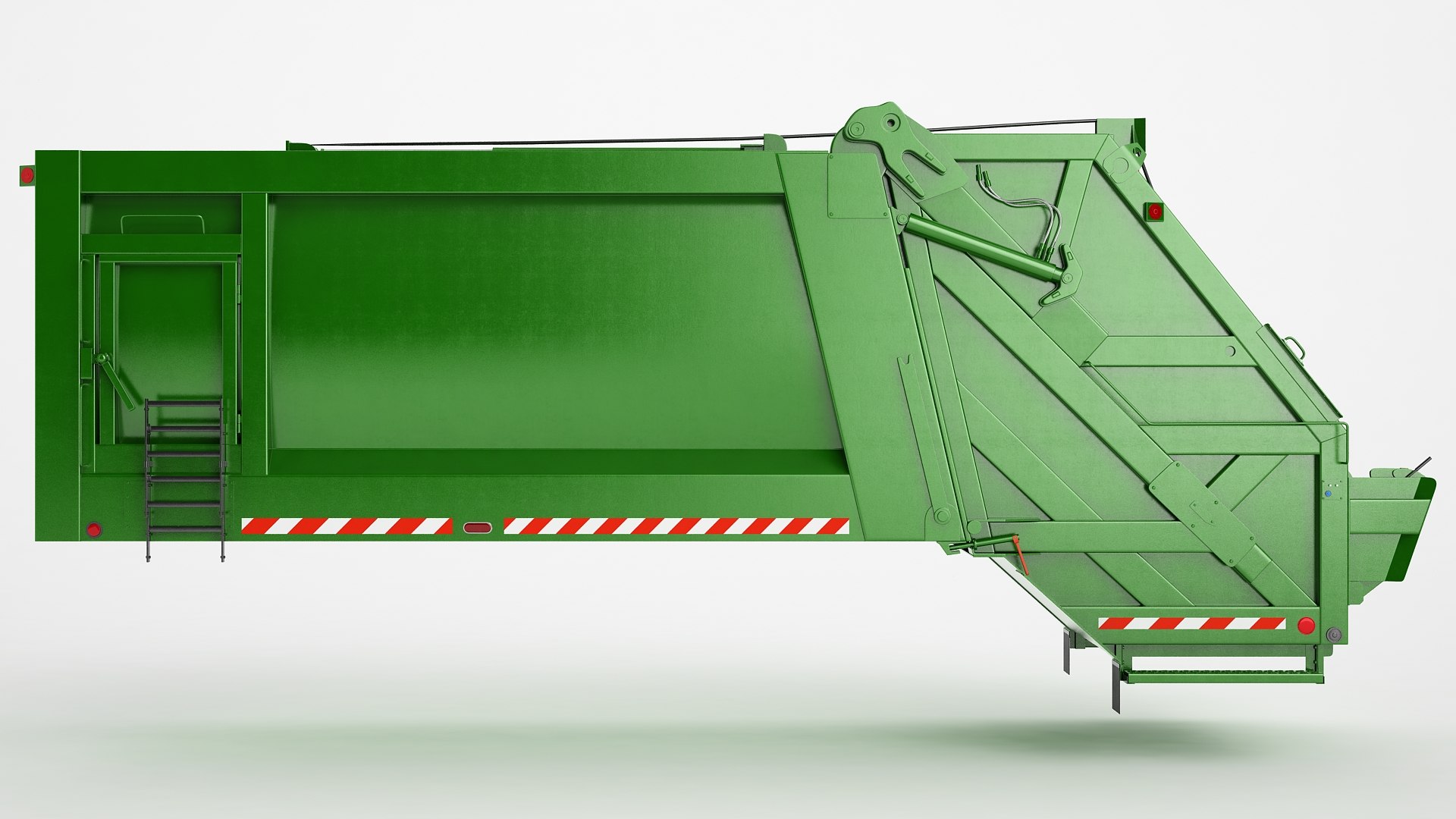 3D Model Garbage Truck Cabin 01 - TurboSquid 1810371